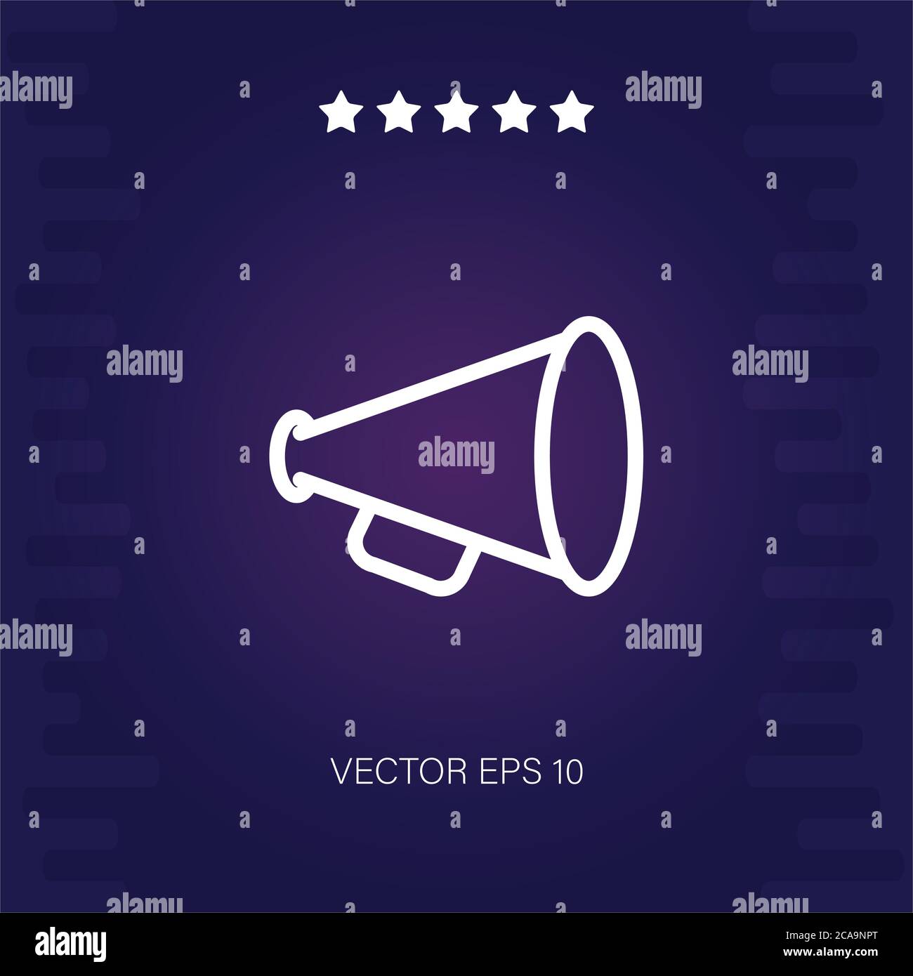 advertising vector icon modern illustration Stock Vector Image & Art ...