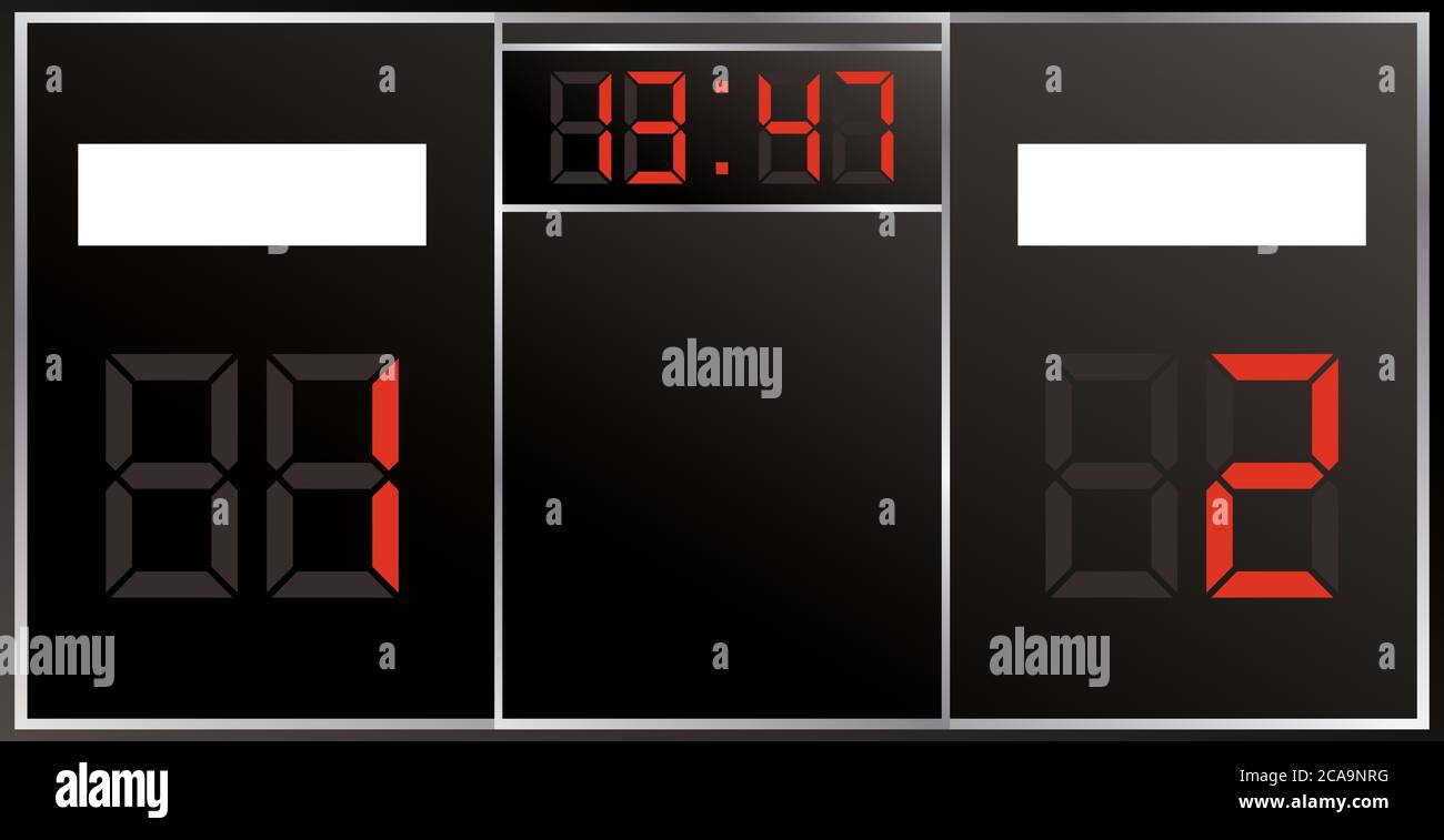 tournament scoreboard digital isolated icon vector illustration design ...