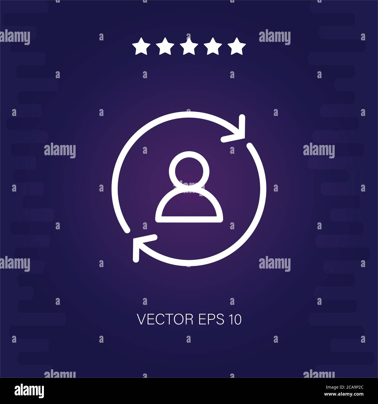 user vector icon modern illustration Stock Vector Image & Art - Alamy