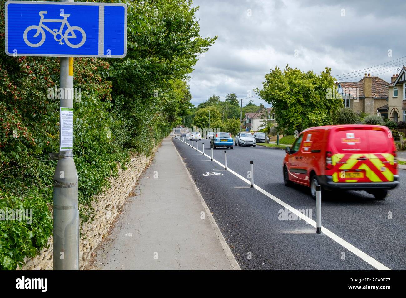 Chippenham, Wiltshire, UK. 5th August, 2020. Pictured is the new ...