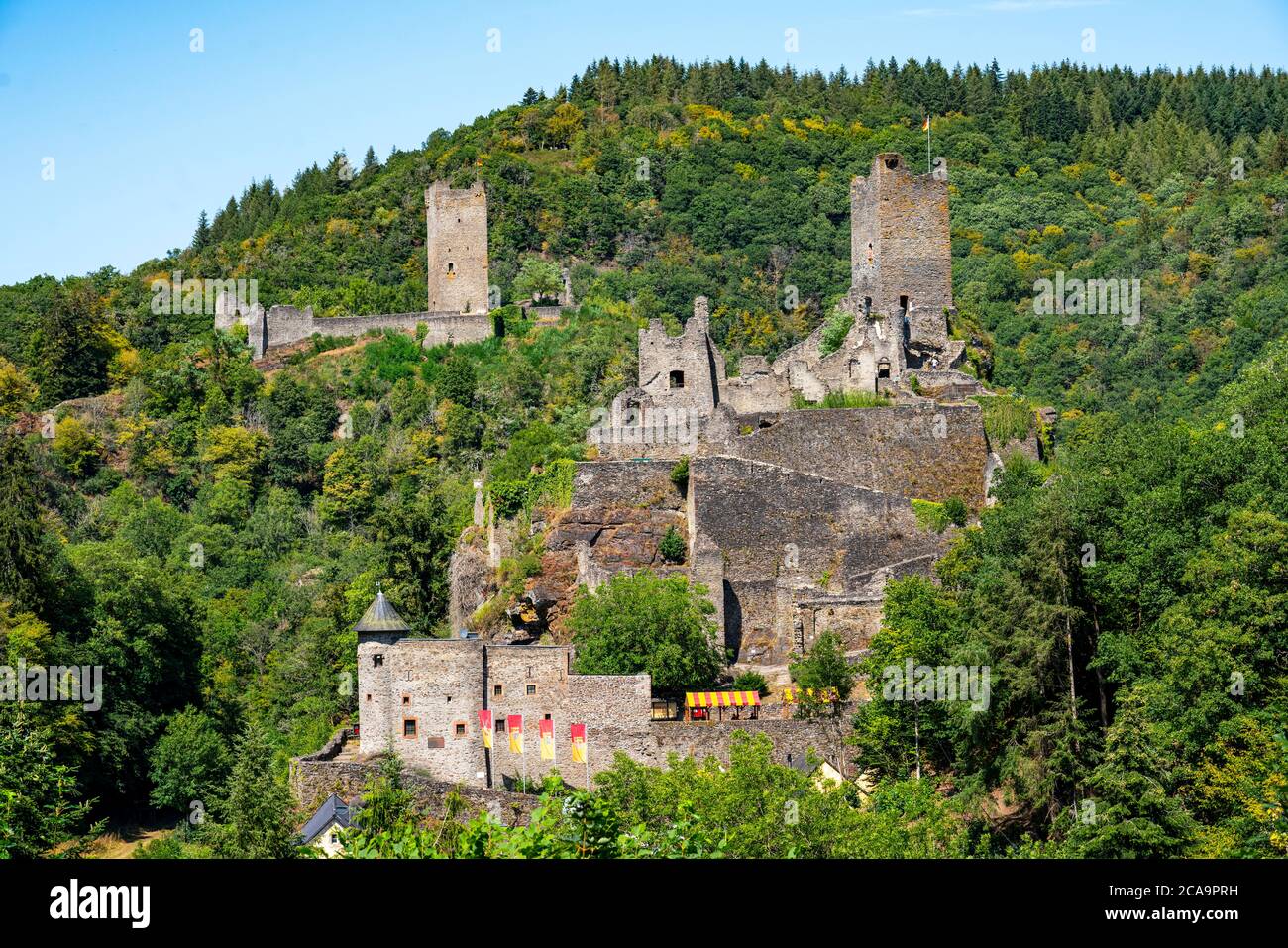 Manderscheid upper castle hi-res stock photography and images - Alamy