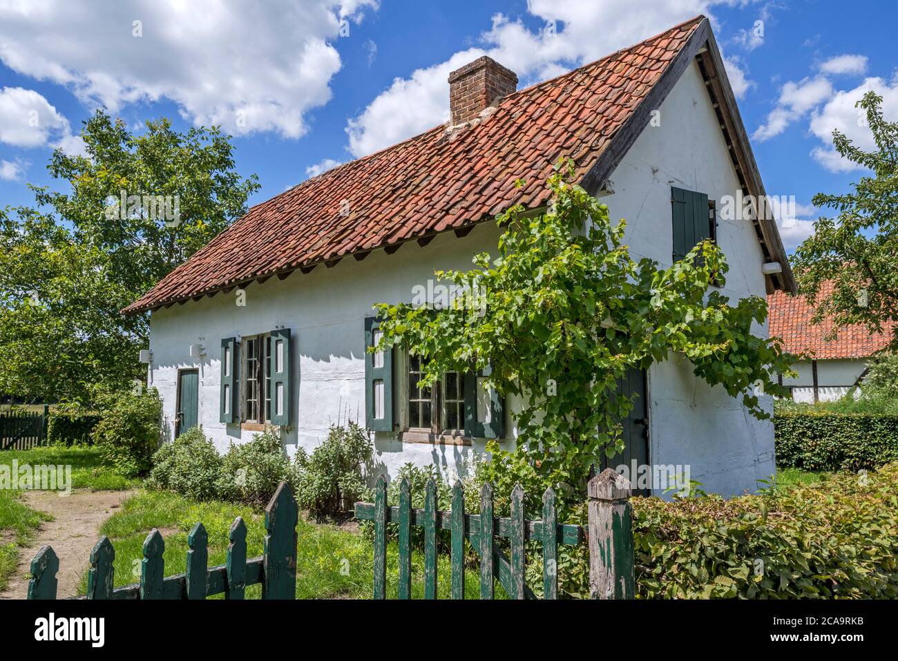 19th century rural day labourer's house / farm laborer's home Kortessem ...
