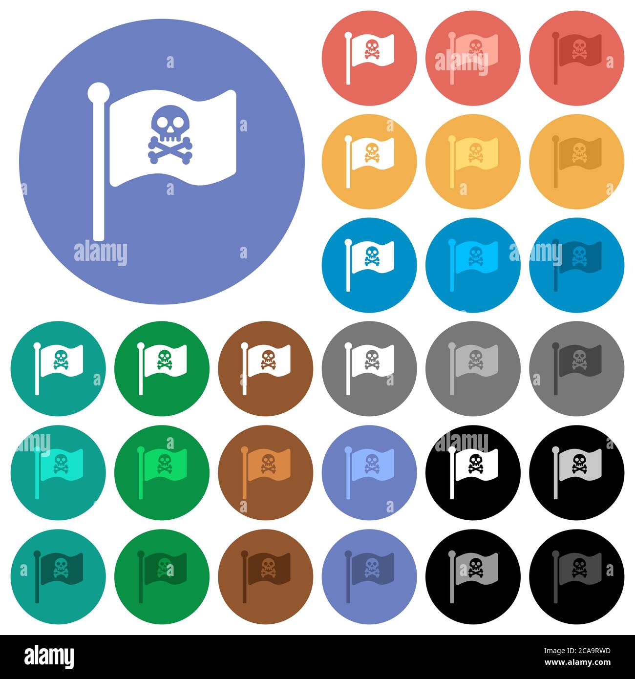 Status flag Cut Out Stock Images & Pictures - Alamy