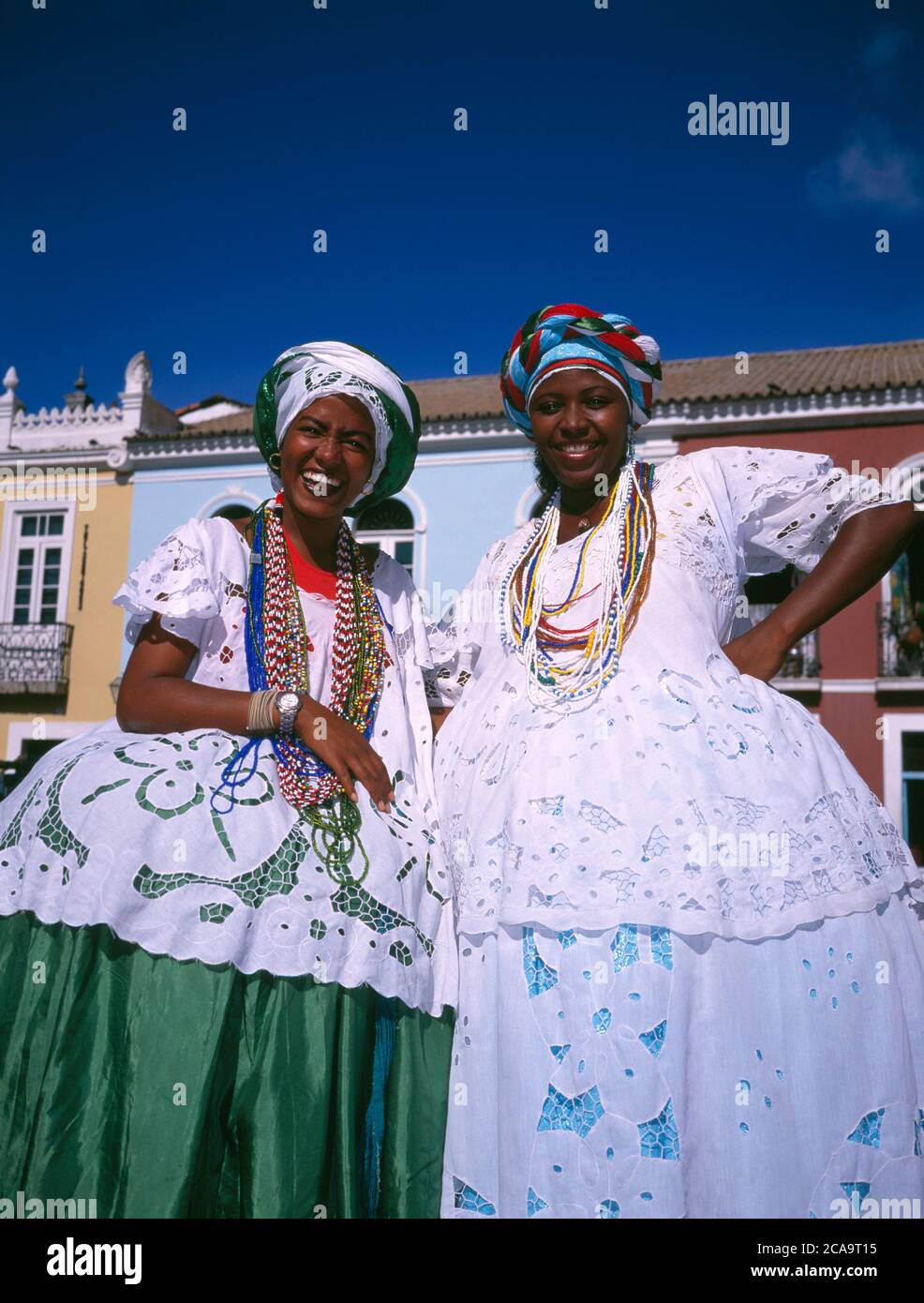 Bahia woman in traditional dress hi-res stock photography and images ...