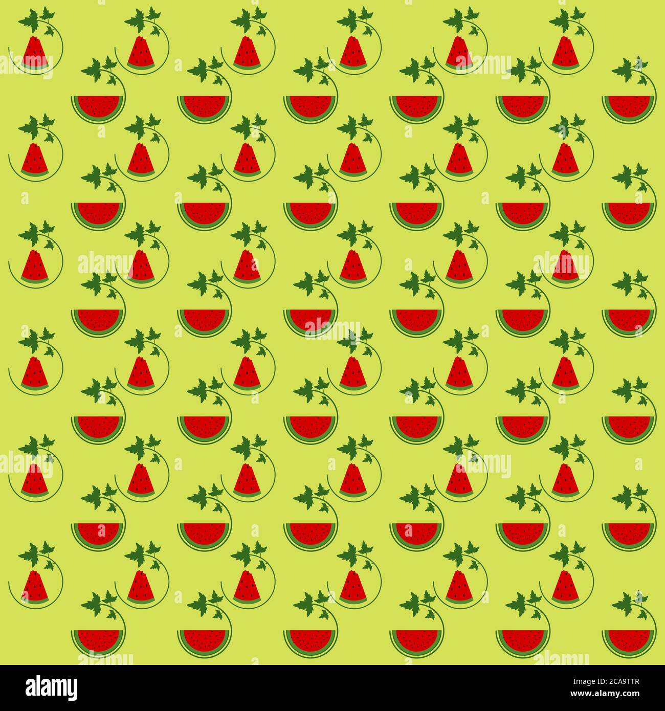 Watermelon seamless pattern background.Colorful wallpaper vector ...