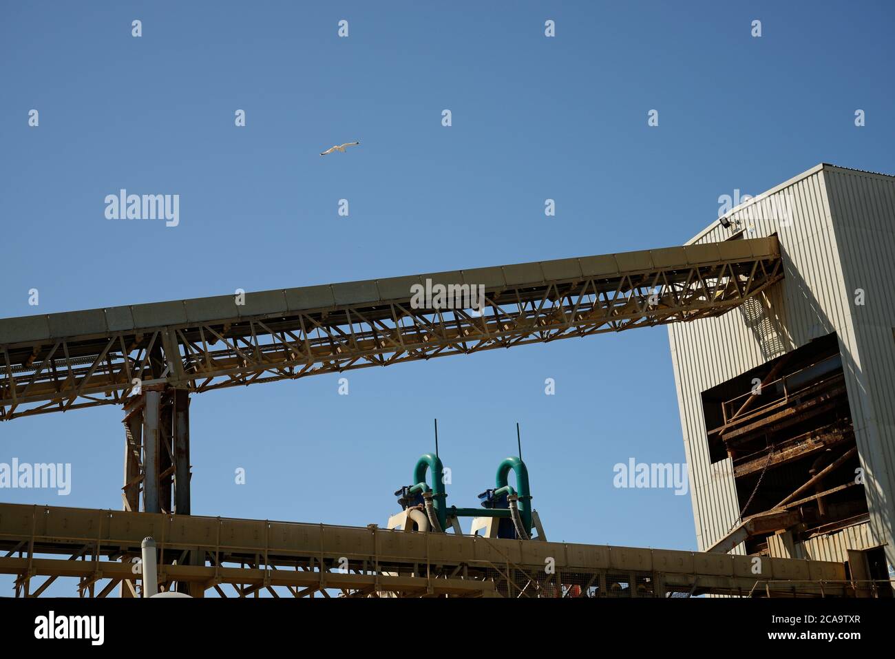 Cemex depot in Portslade/Shoreham Port/harbour area on South coast of ...