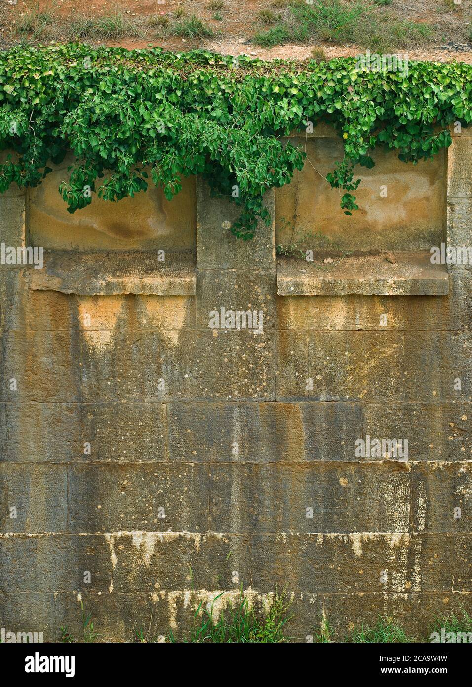 Old Roman Culture Window Niche Masonry Ruin Stock Photo - Alamy