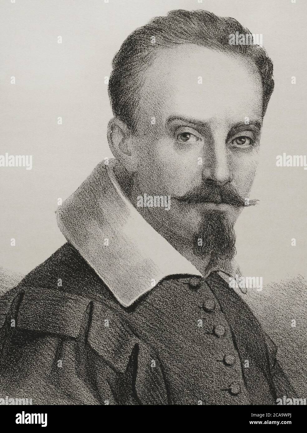 Francisco Ribalta (1565-1628). Spanish Baroque painter. Illustration by ...