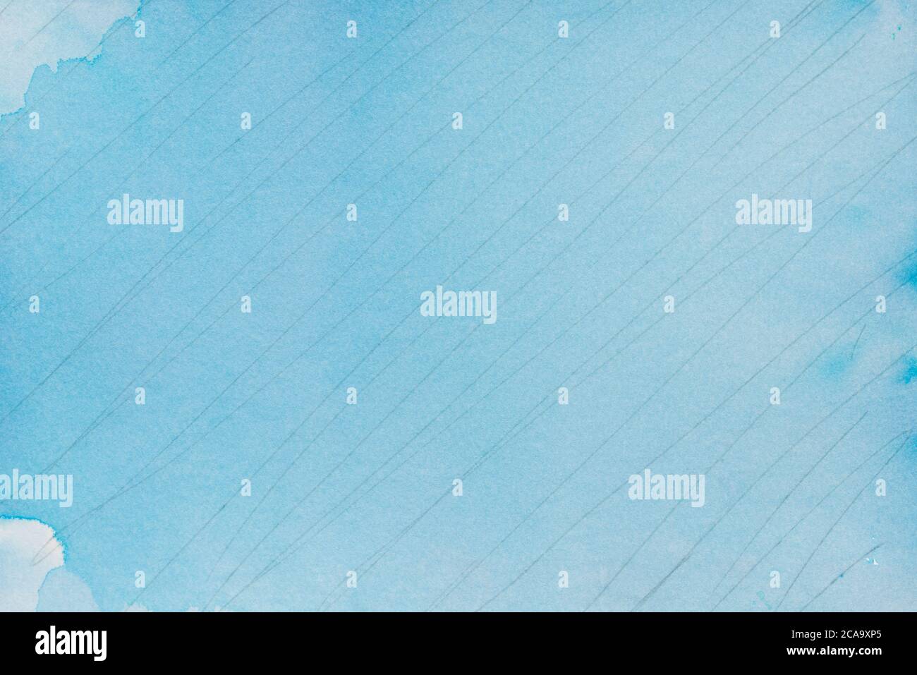 blue color painted on paper background texture Stock Photo - Alamy