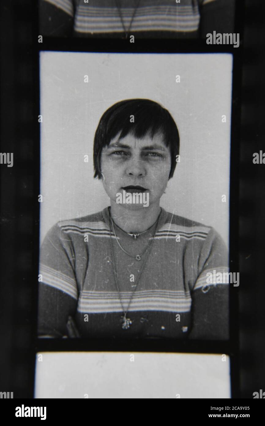 Id photo 70s hi-res stock photography and images - Alamy