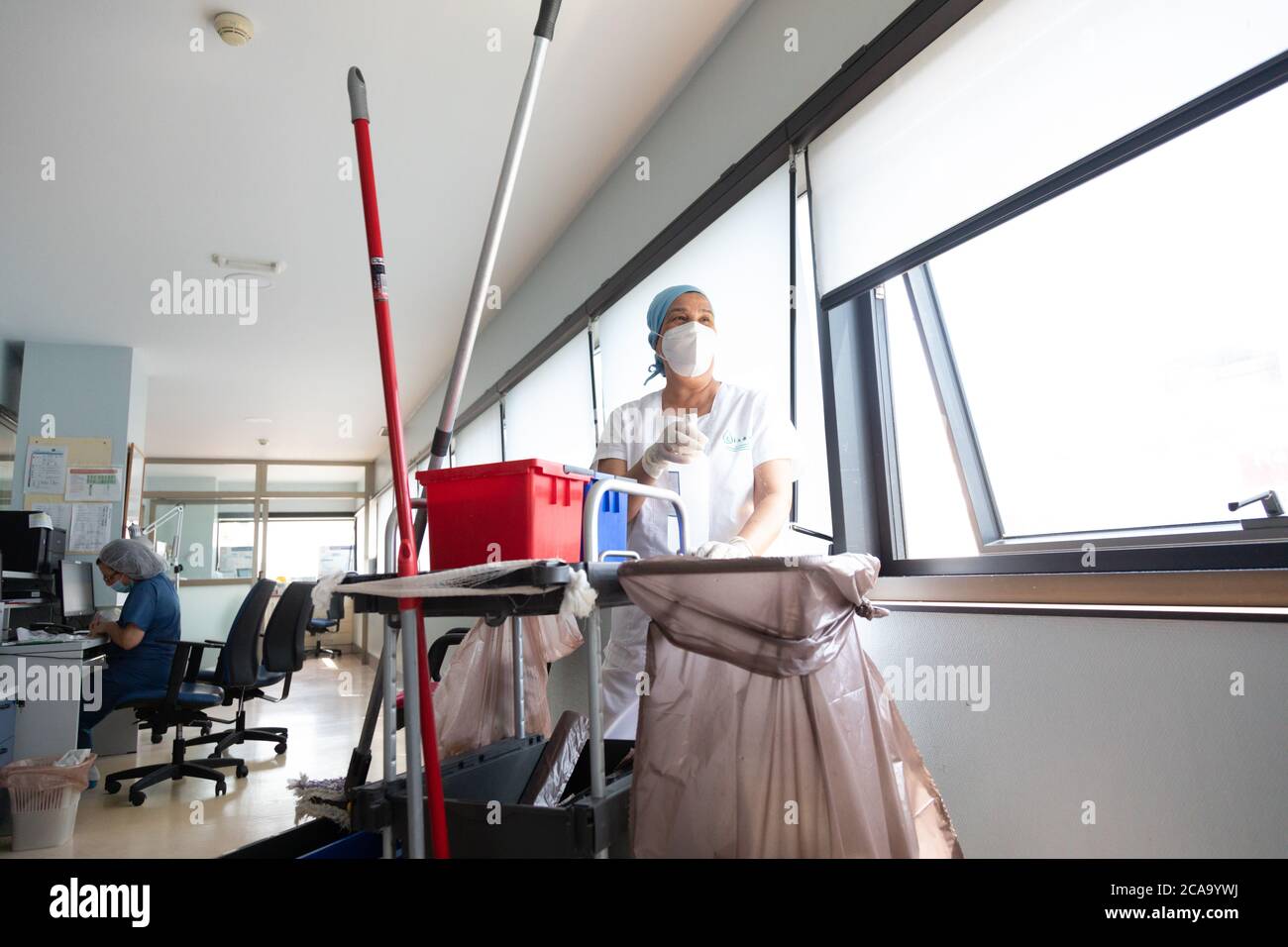 Granada, Spain. Faces of the SAS Andalusia Health Service frontline ...