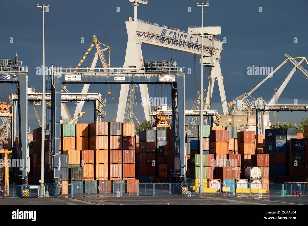 Gdynia Container Terminal in Gdynia, Poland. July 29th 2020 © Wojciech ...