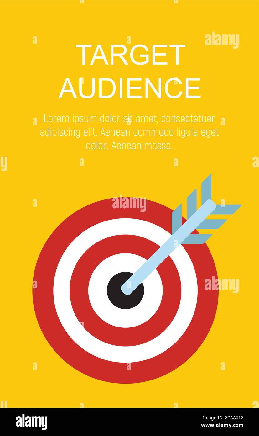 Target Flat Concept Icon Vector Illustration. Target Icon Image Stock ...