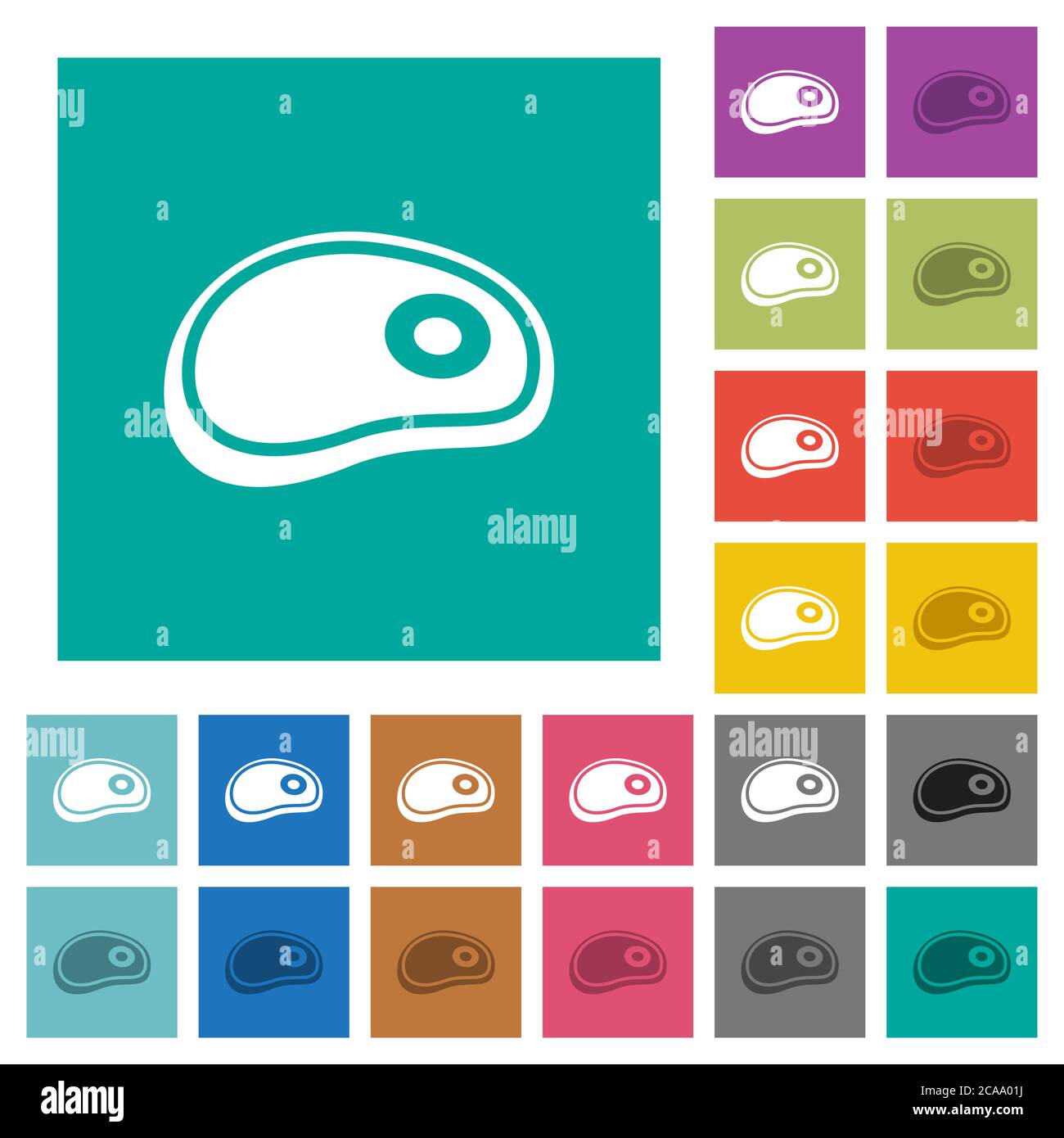 Plain steak Stock Vector Images - Alamy