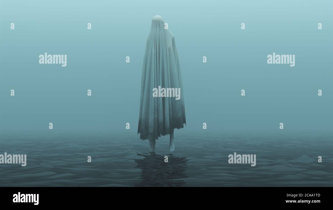 Woman spirit floating into the light hi-res stock photography and ...