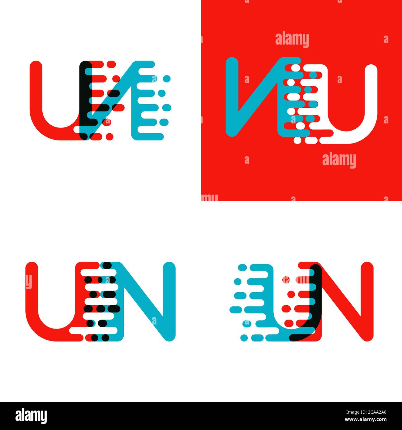 Un letters hi-res stock photography and images - Alamy