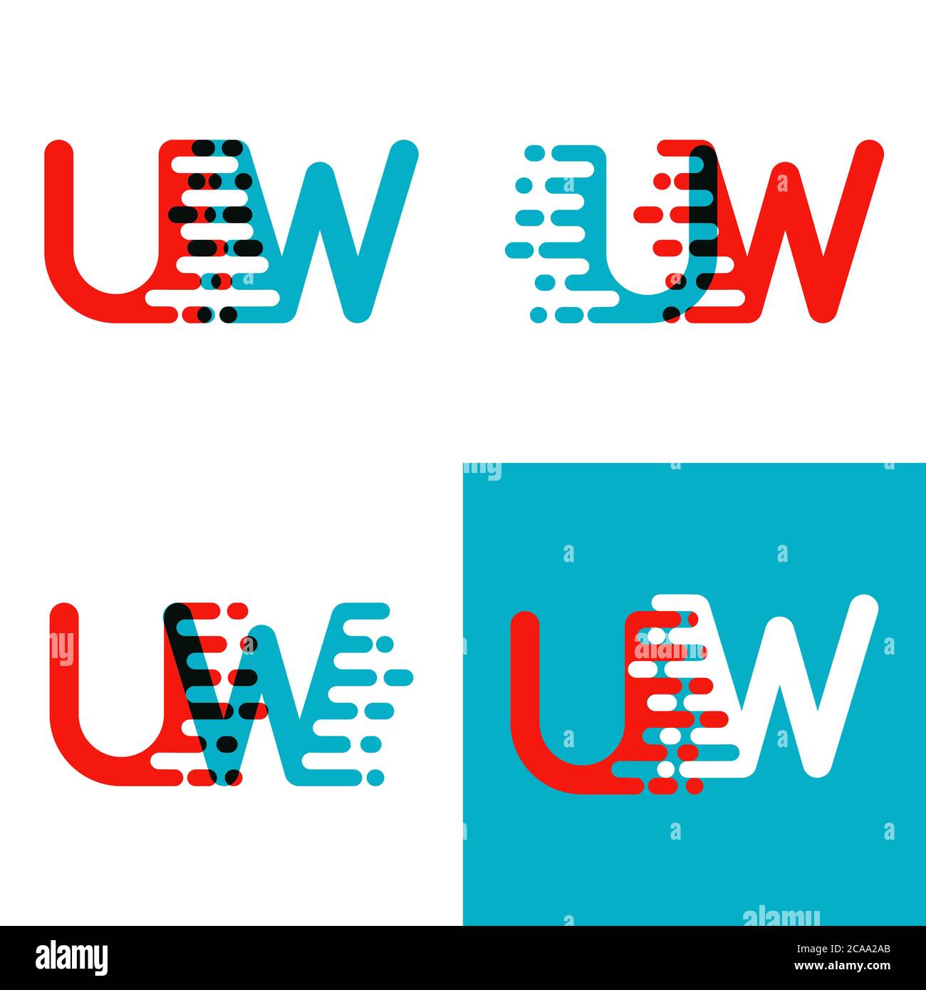 Uw letters hi-res stock photography and images - Alamy