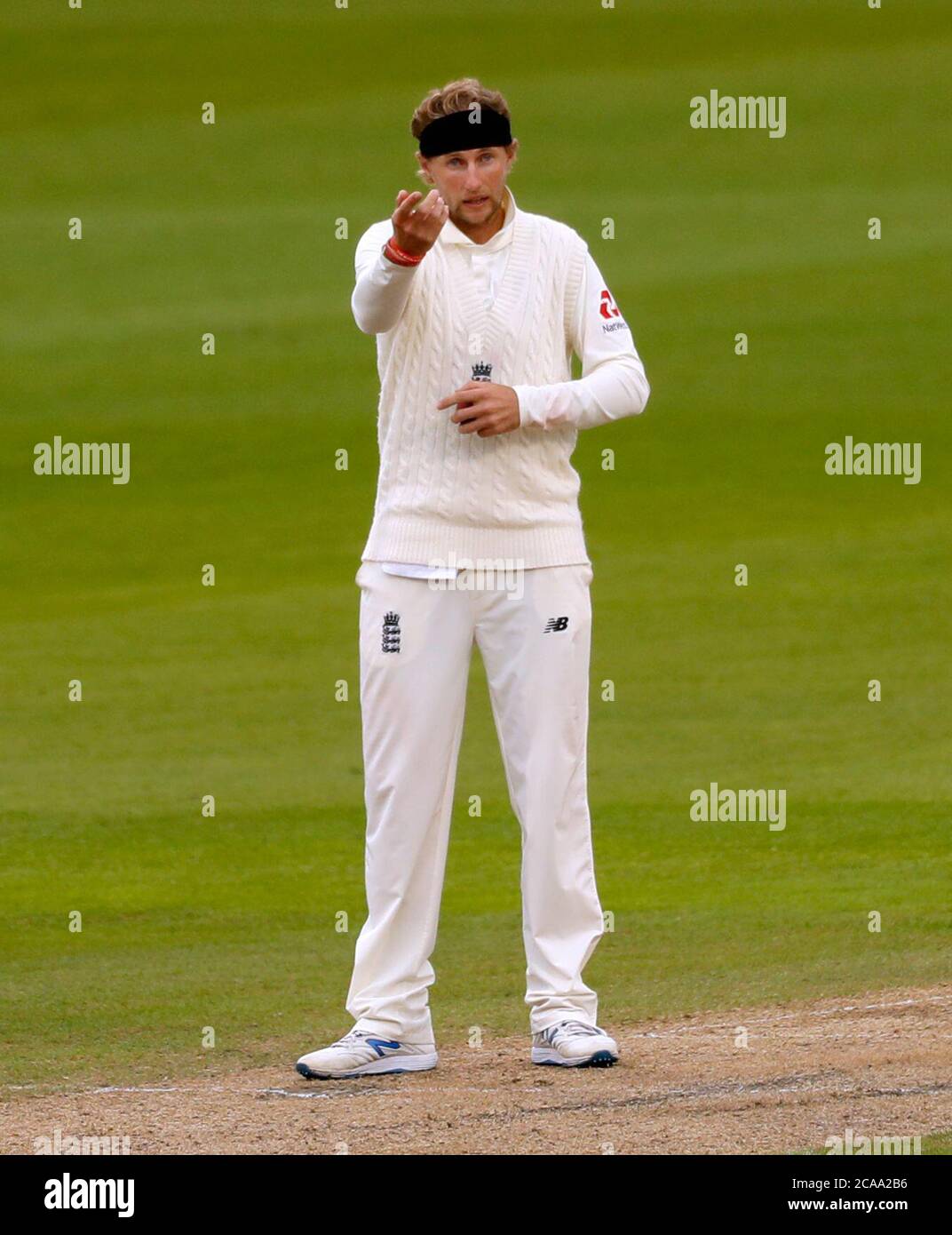 England captain Joe Root during day one of the First Test match at the ...