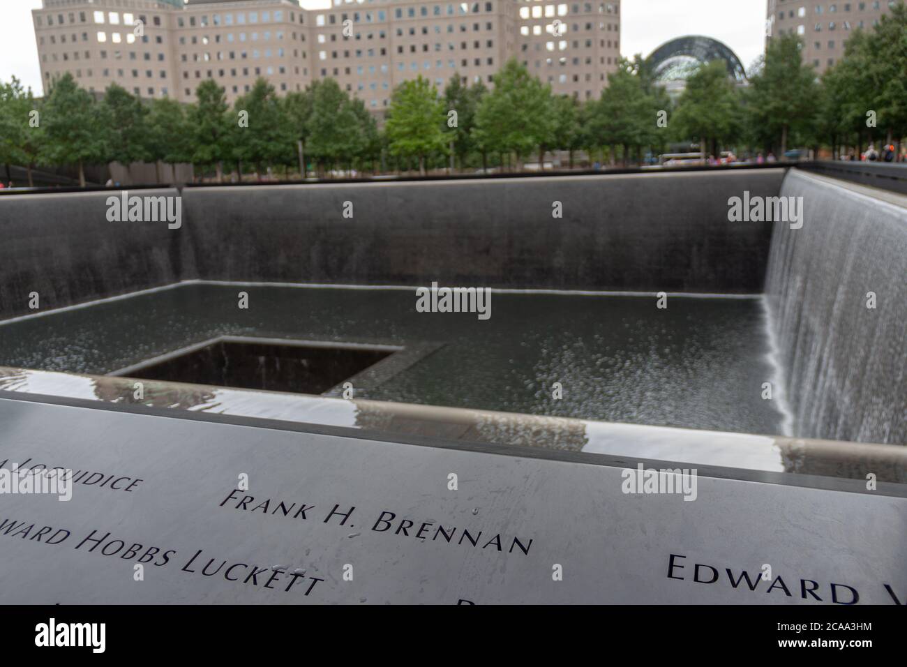 World Trade Center Memorial Stock Photo - Alamy