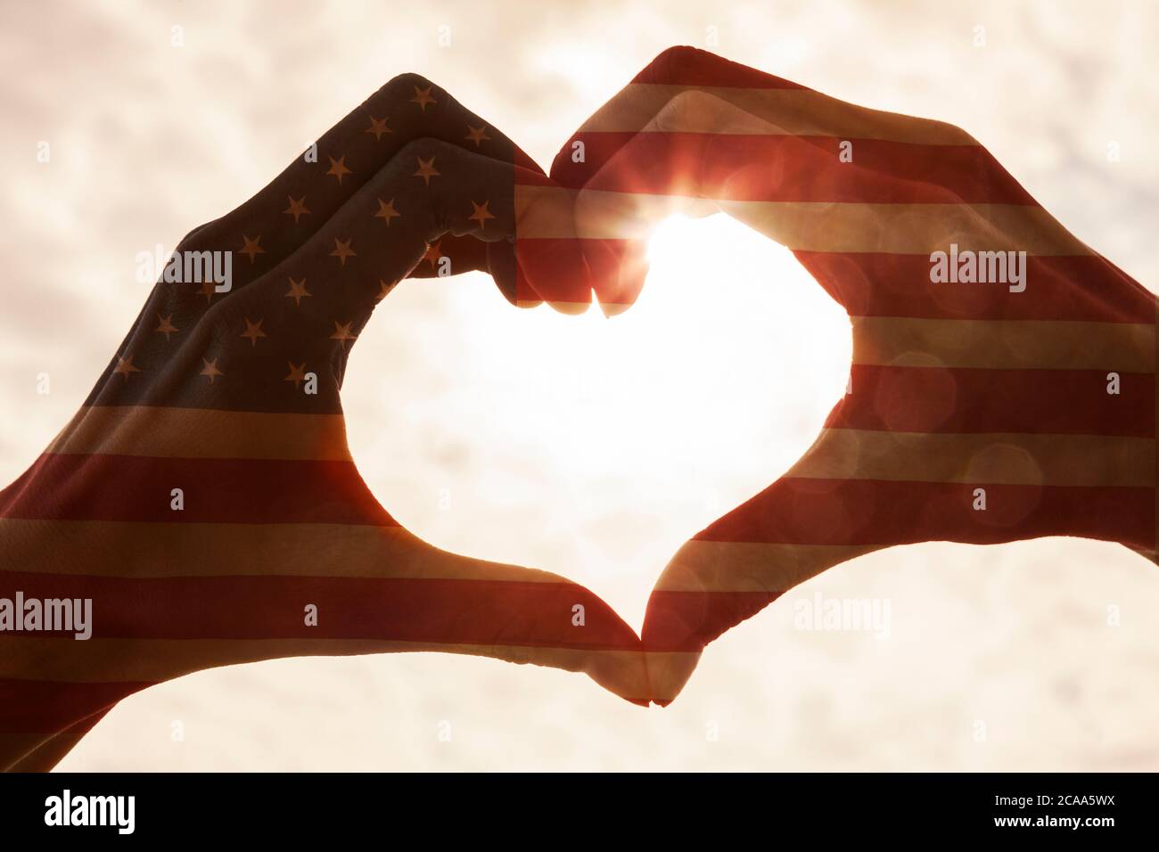 Hand heart shape hi-res stock photography and images - Alamy
