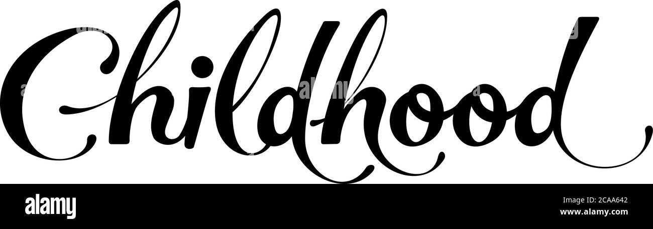 Custom calligraphy text Stock Vector Image & Art - Alamy