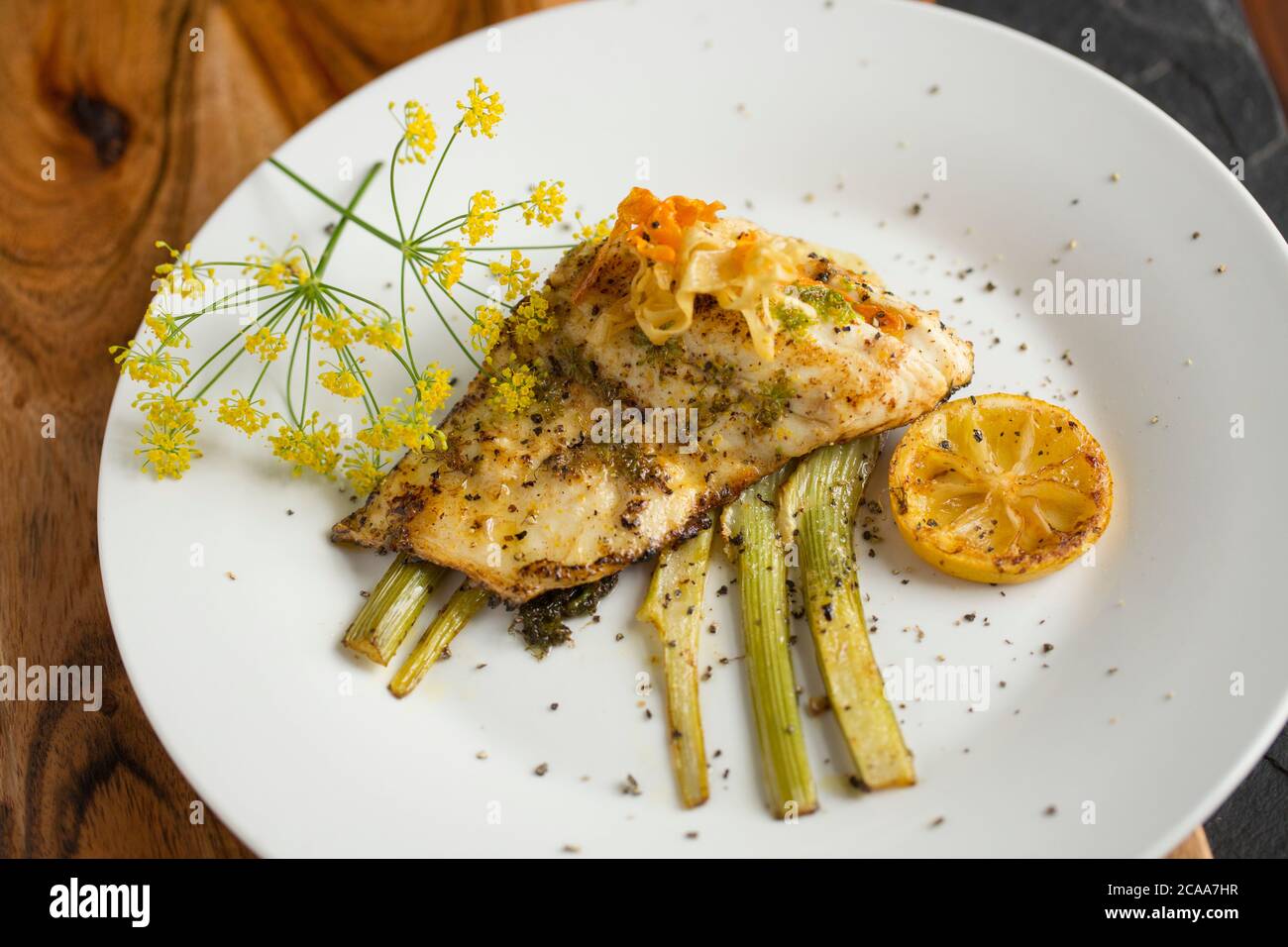 Fried bass fish hi-res stock photography and images - Alamy