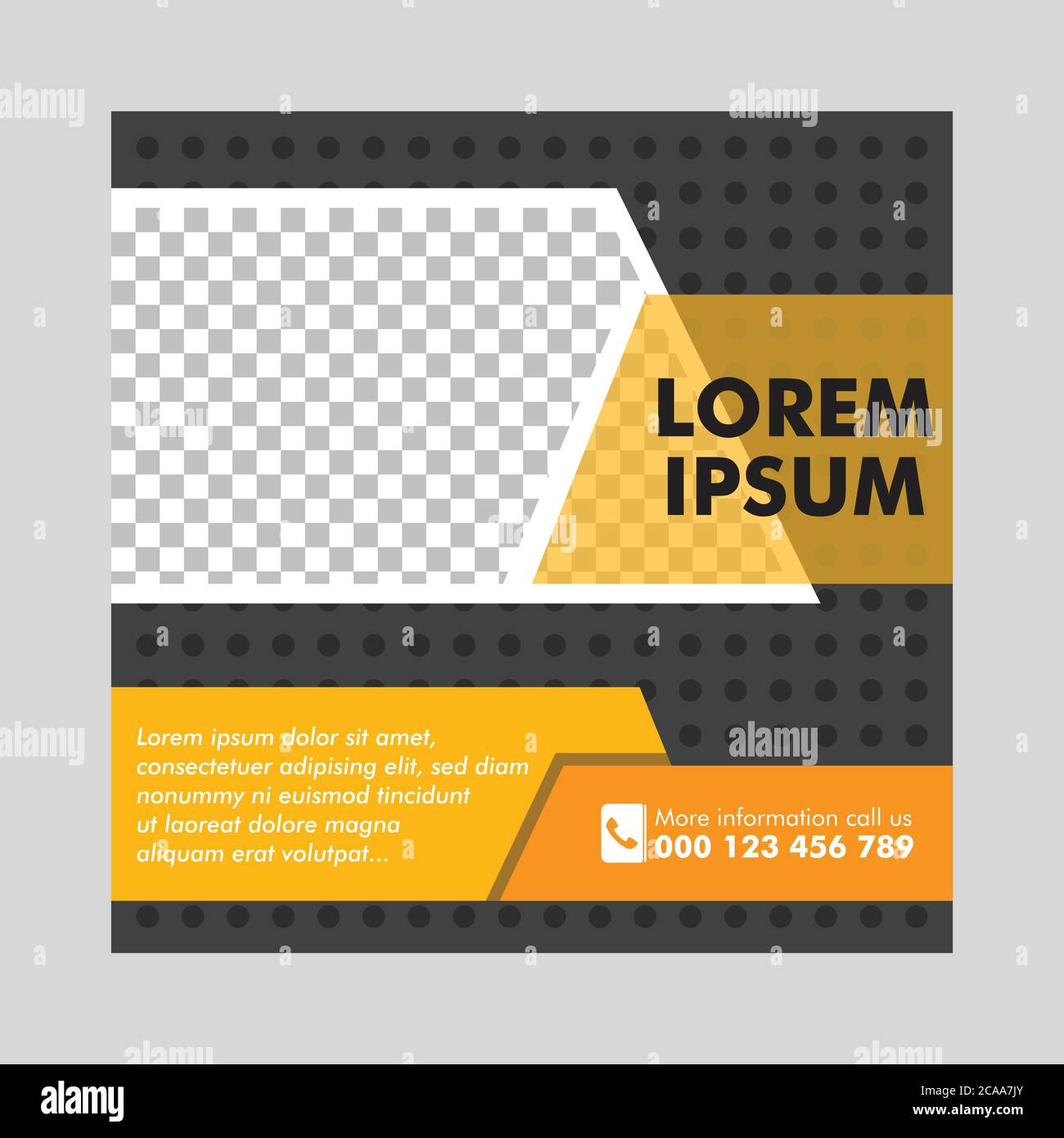 social media web poster template design poster vector Stock Vector ...