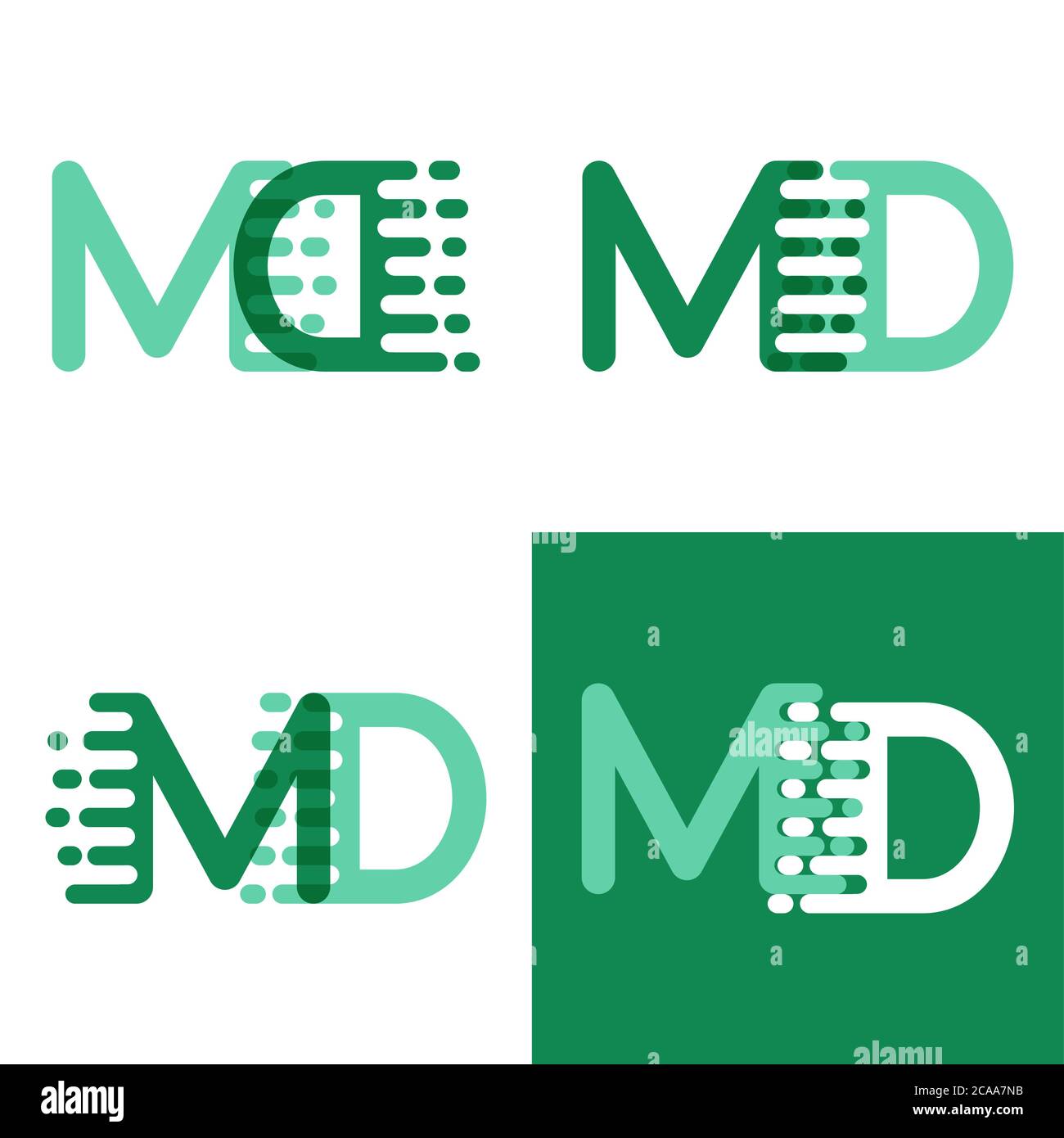Md letters hi-res stock photography and images - Alamy