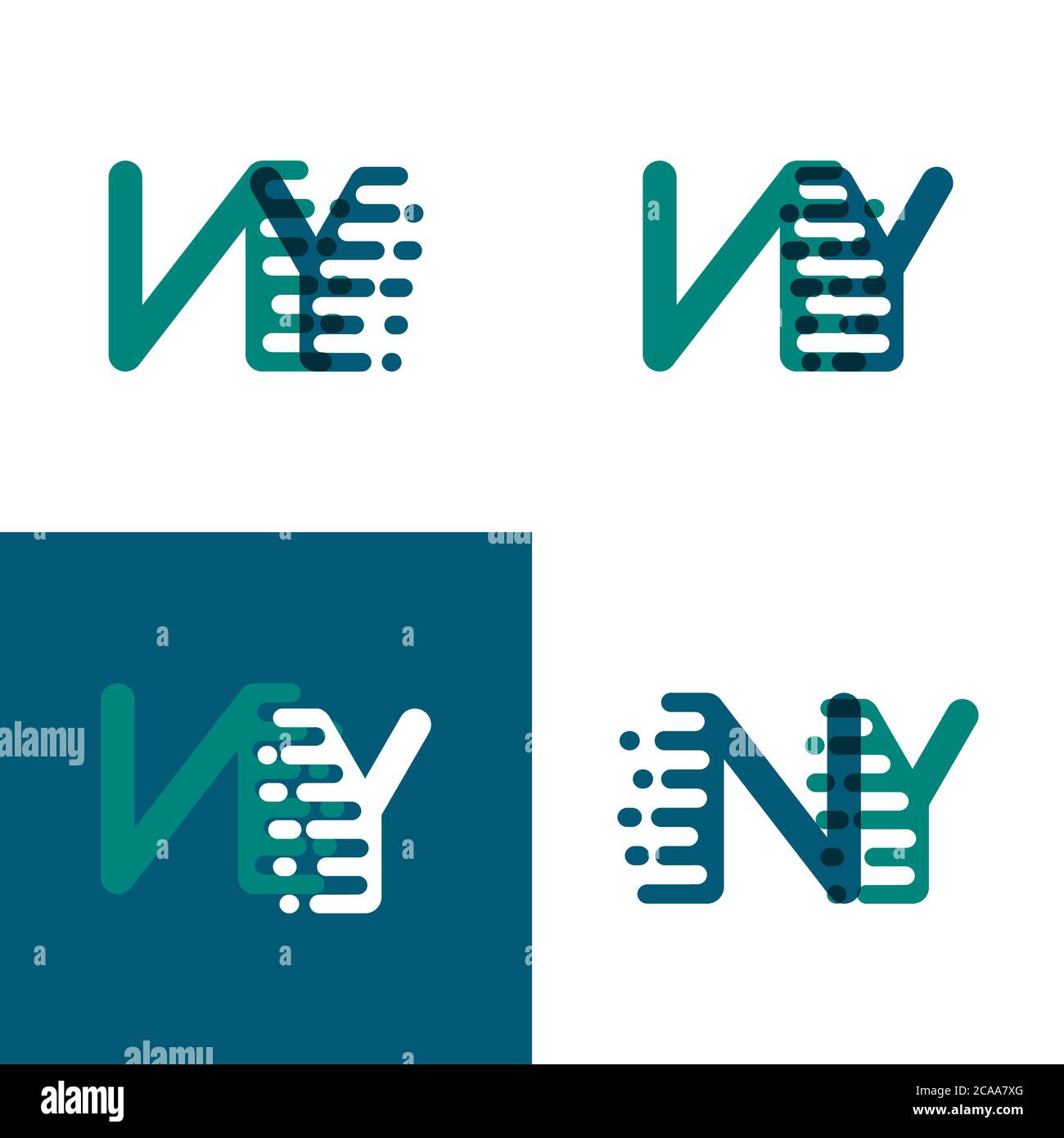 Ny tech logo Stock Vector Images - Alamy