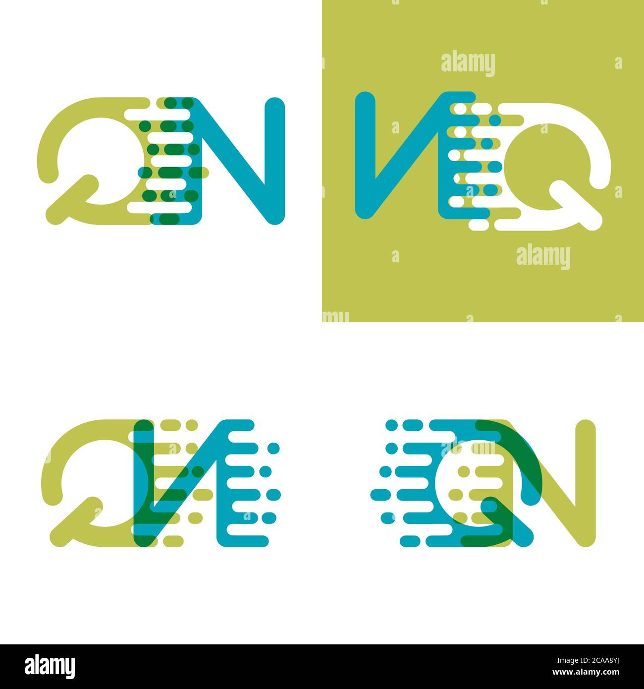 Qn letters hi-res stock photography and images - Alamy