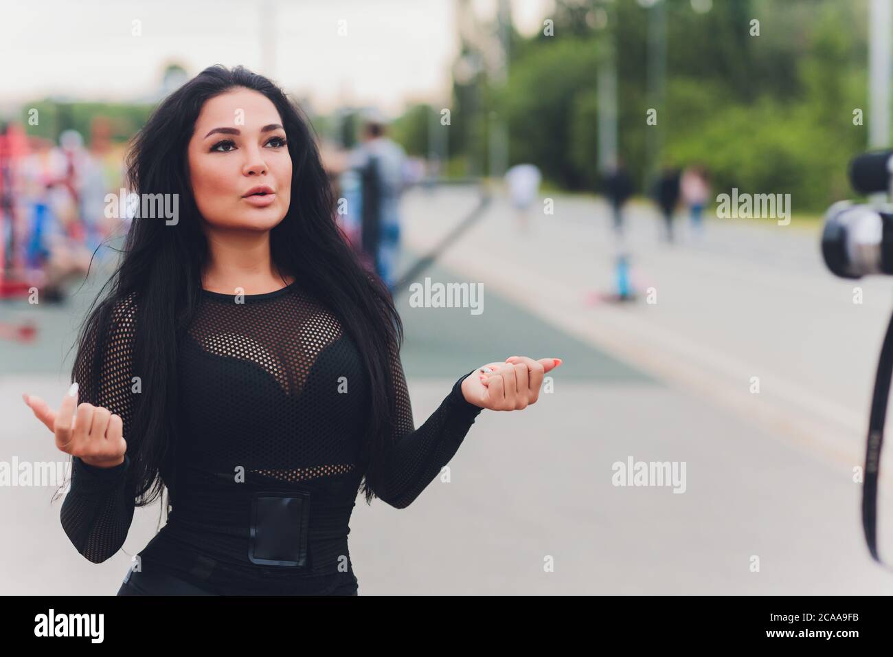 Sports Star Interview High Resolution Stock Photography and Images - Alamy