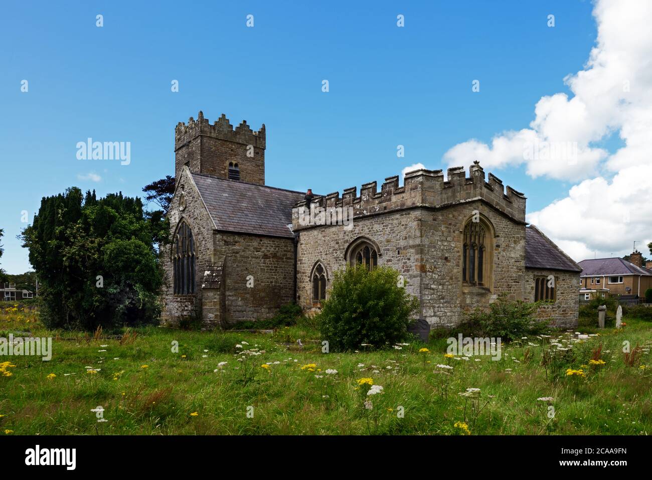 St Peblig's is the parish church for Llanbeblig, Caernarfon, North ...