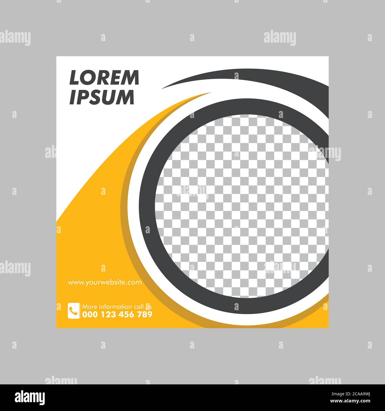 social media web poster template design poster vector Stock Vector ...