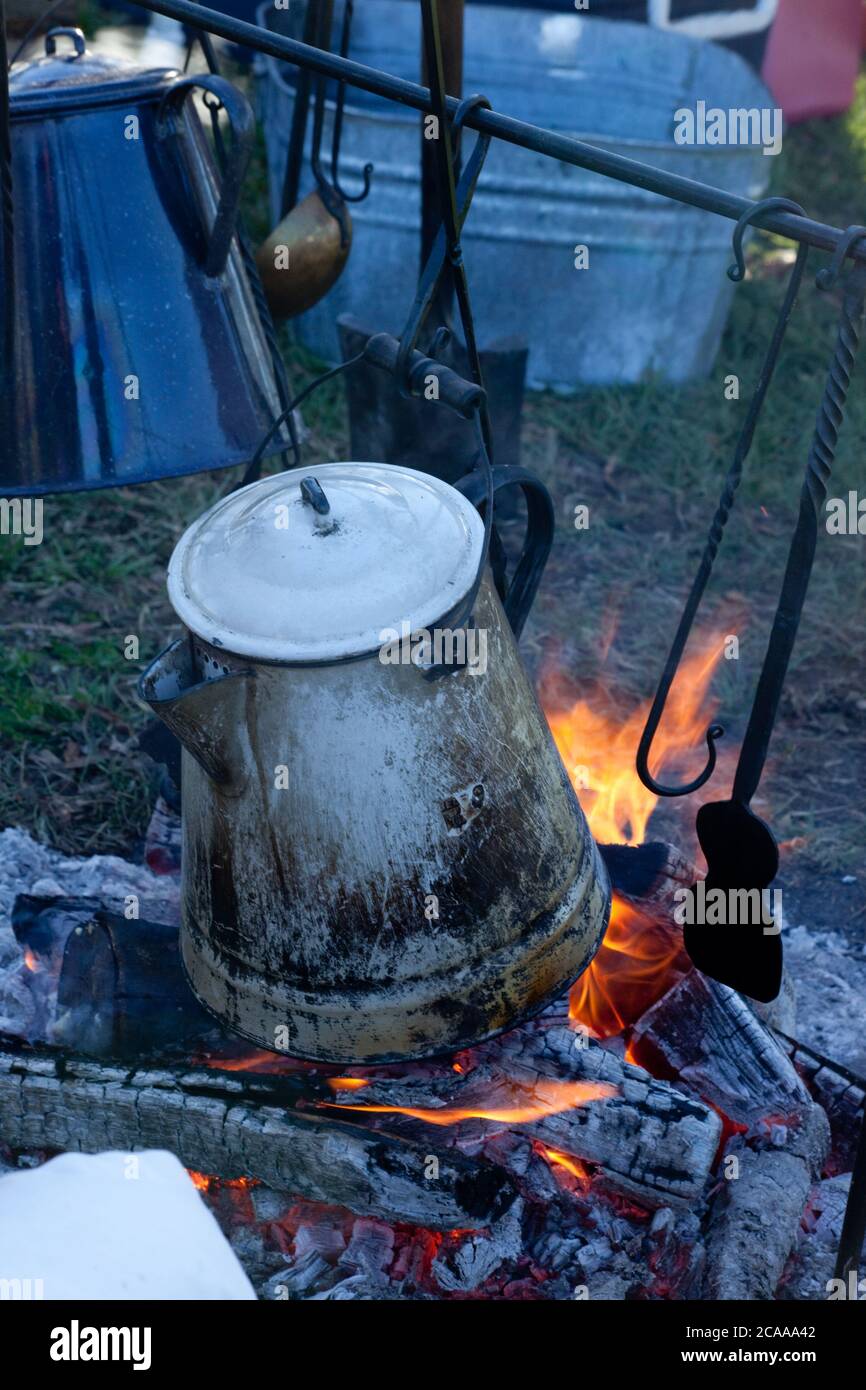 Cowboy coffee pot hi-res stock photography and images - Alamy