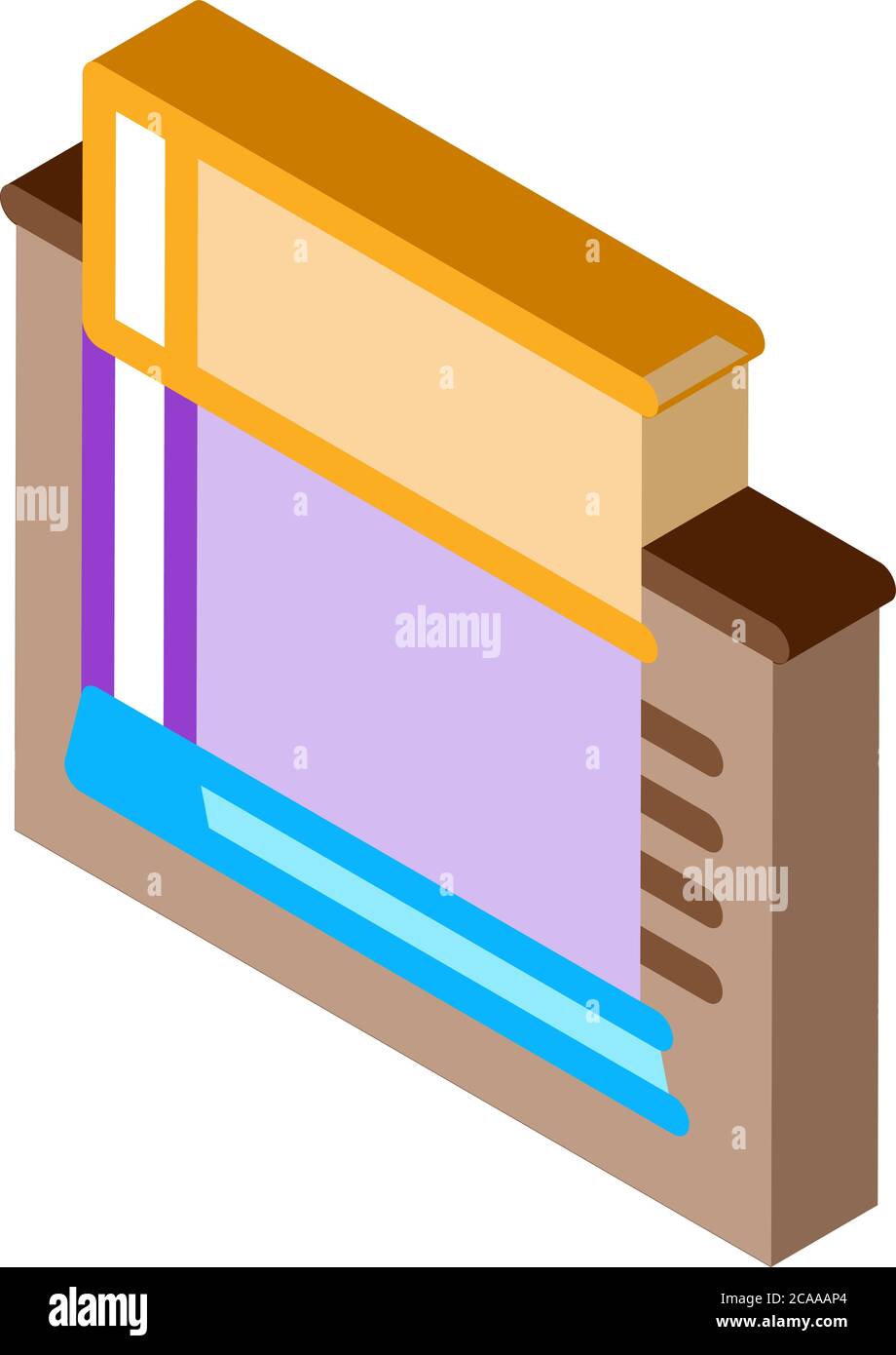 strip foundation isometric icon vector illustration Stock Vector Image ... strip foundation isometric icon vector illustration Stock Vector Image ...