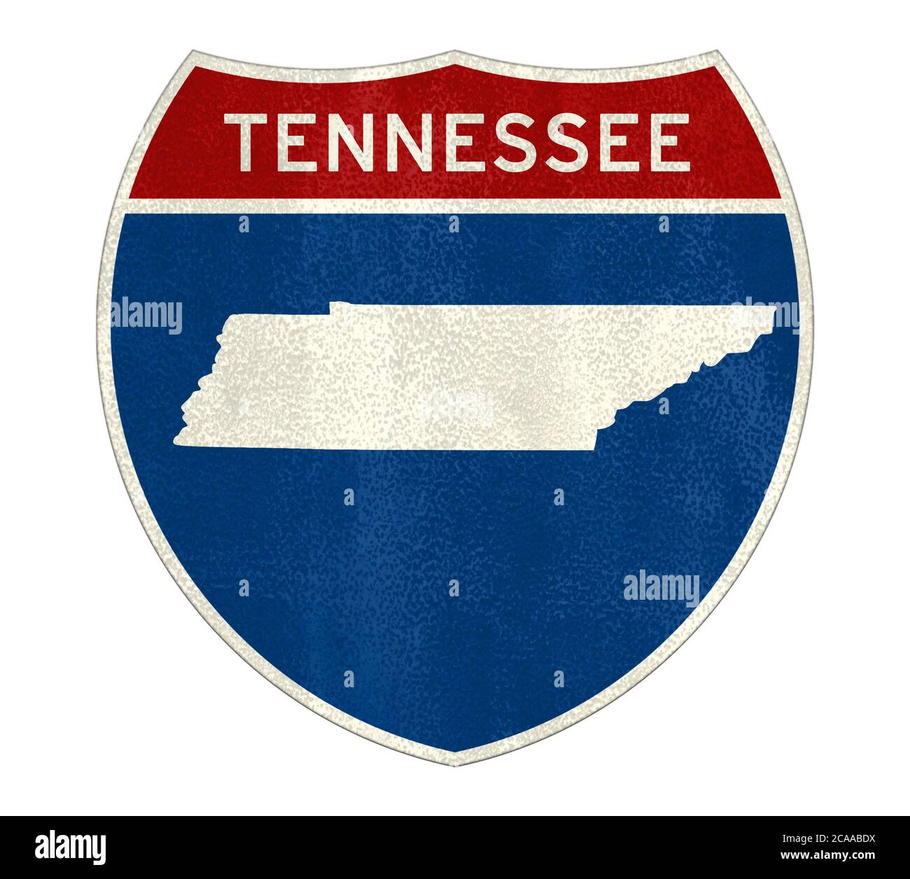Tennessee state map hi-res stock photography and images - Alamy