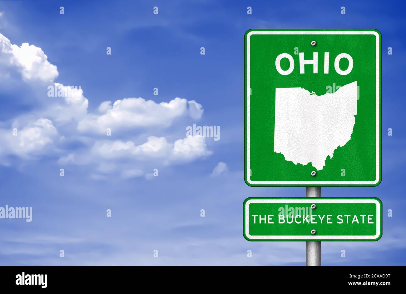 Map of cleveland ohio hi-res stock photography and images - Alamy