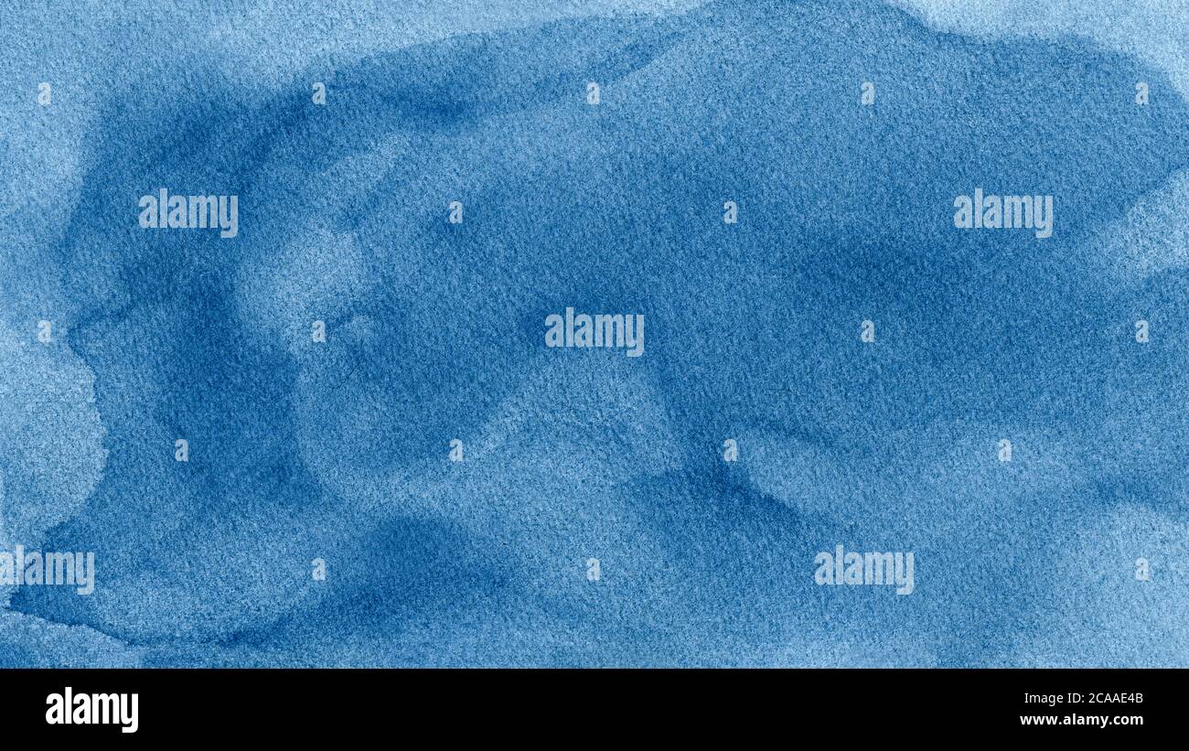 Blue azure turquoise abstract watercolor background for textures ...