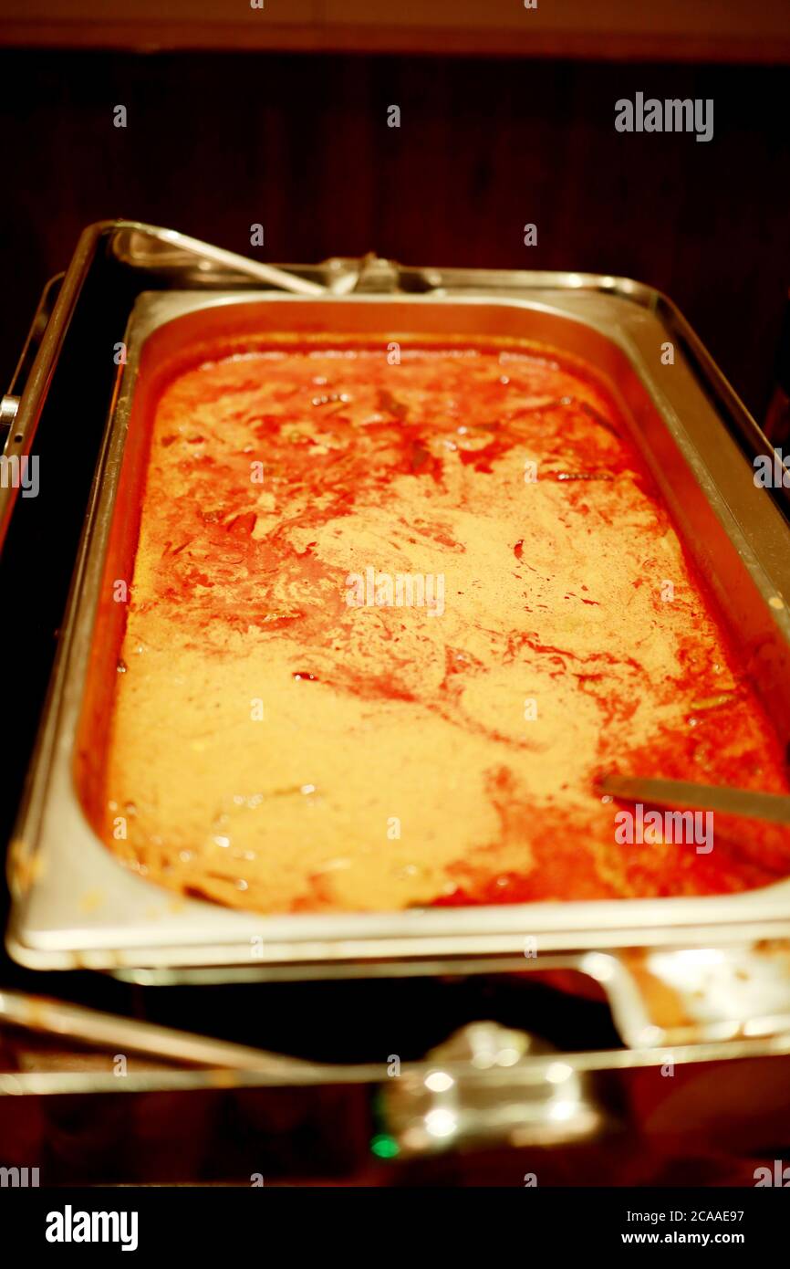 Spicy and Tasty Indian Fish curry Recipe Stock Photo - Alamy