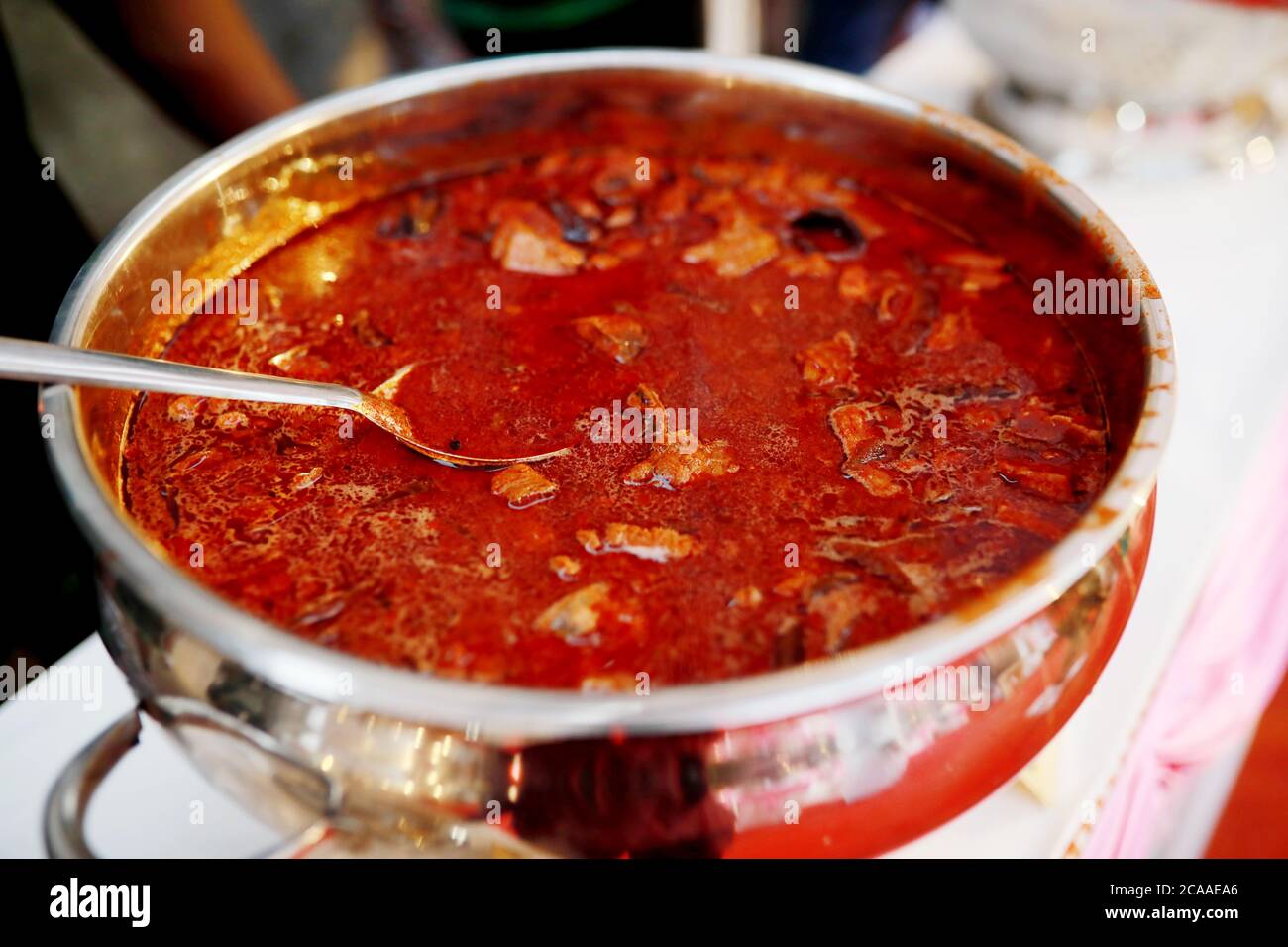 Spicy and Tasty Indian Fish curry Recipe Stock Photo - Alamy