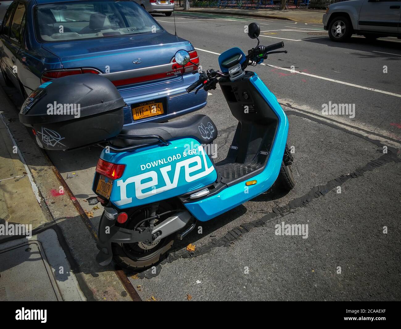 Revel scooters hi-res stock photography and images - Alamy