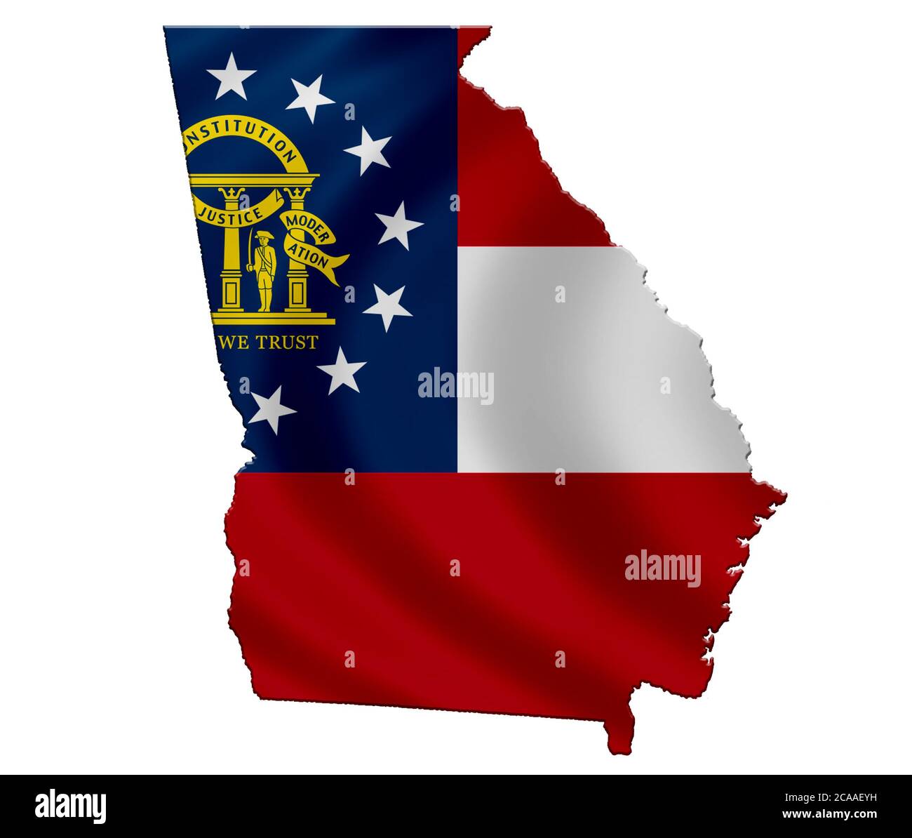 Georgia map hi-res stock photography and images - Alamy