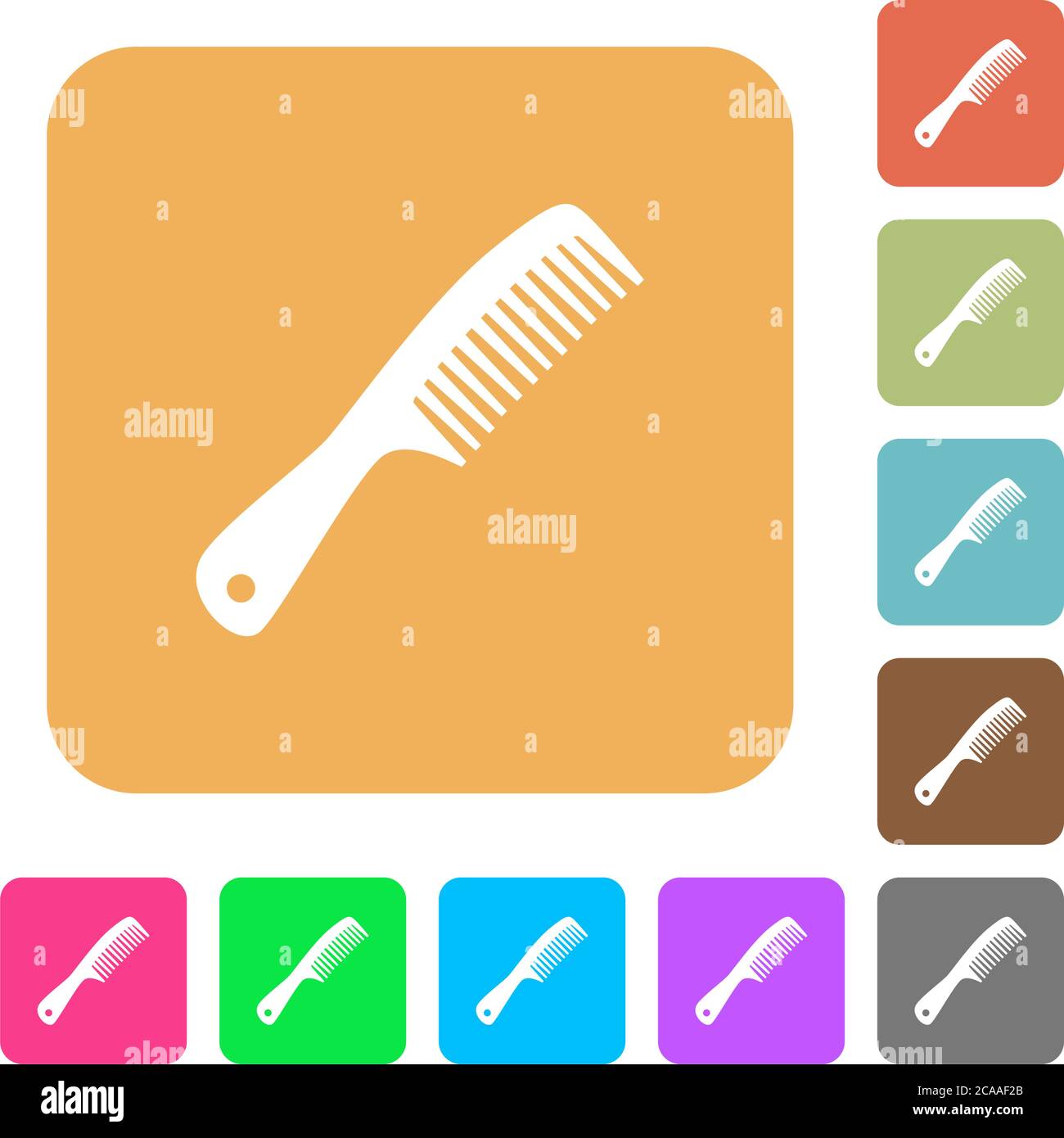 Curved hair Stock Vector Images - Alamy