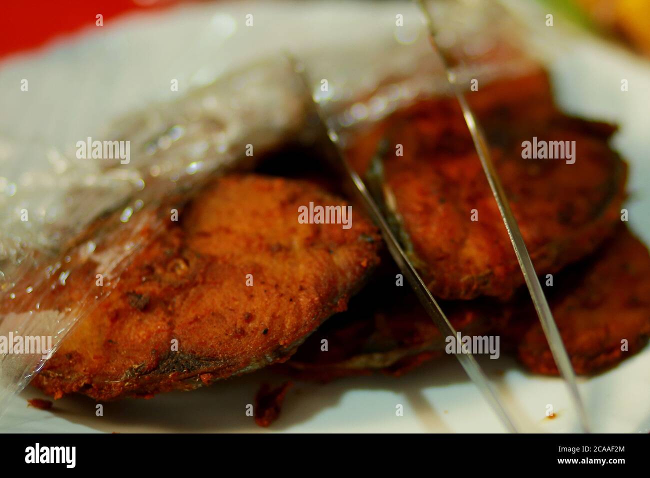 Spicy and Tasty Indian Fish curry Recipe Stock Photo - Alamy