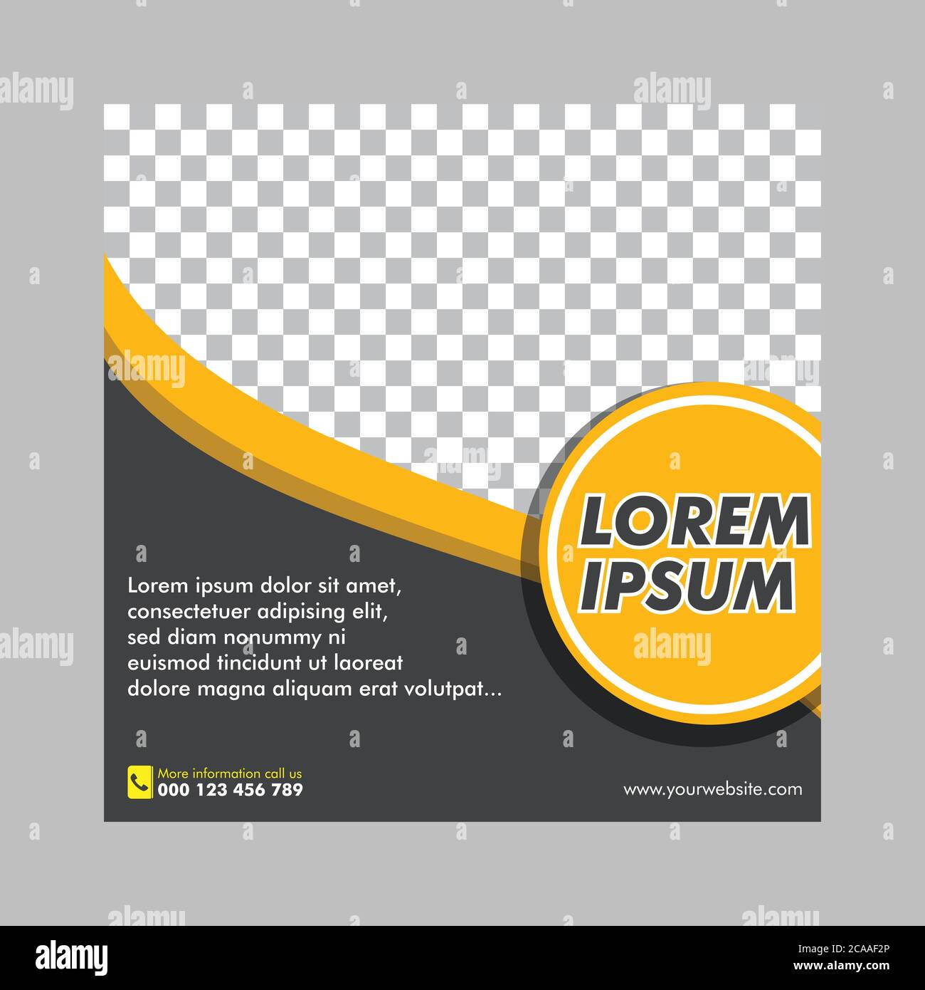 social media web poster template design poster vector Stock Vector ...