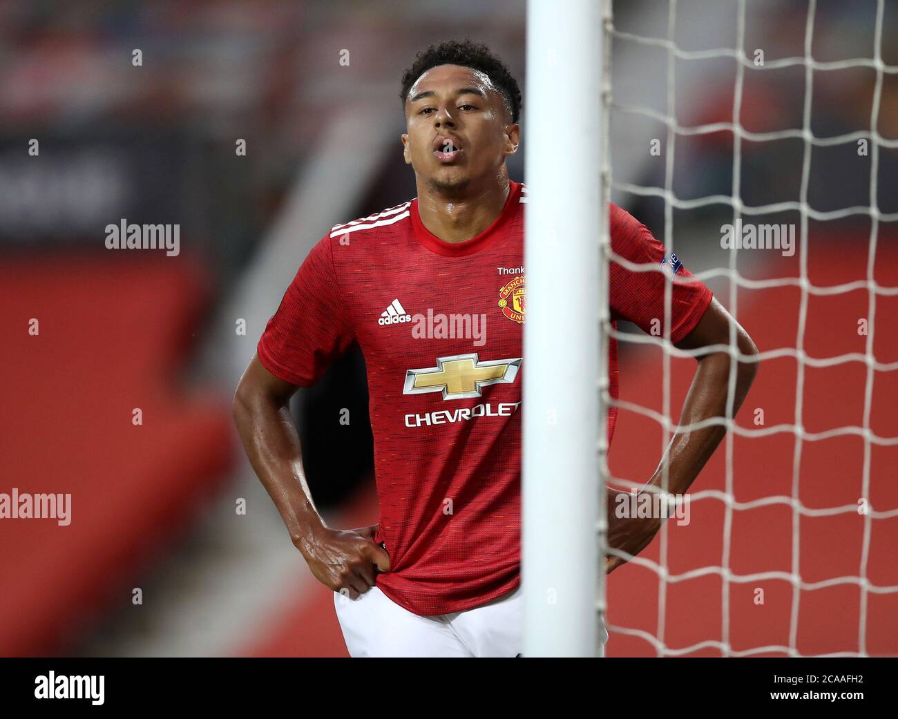 Manchester United's Jesse Lingard during the UEFA Europa League round ...