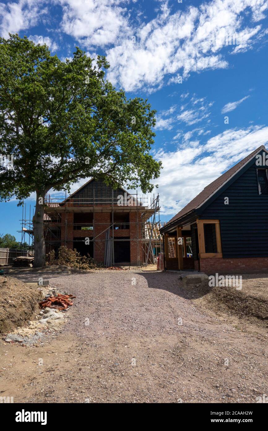 Modern Design house in countryside Stock Photo - Alamy