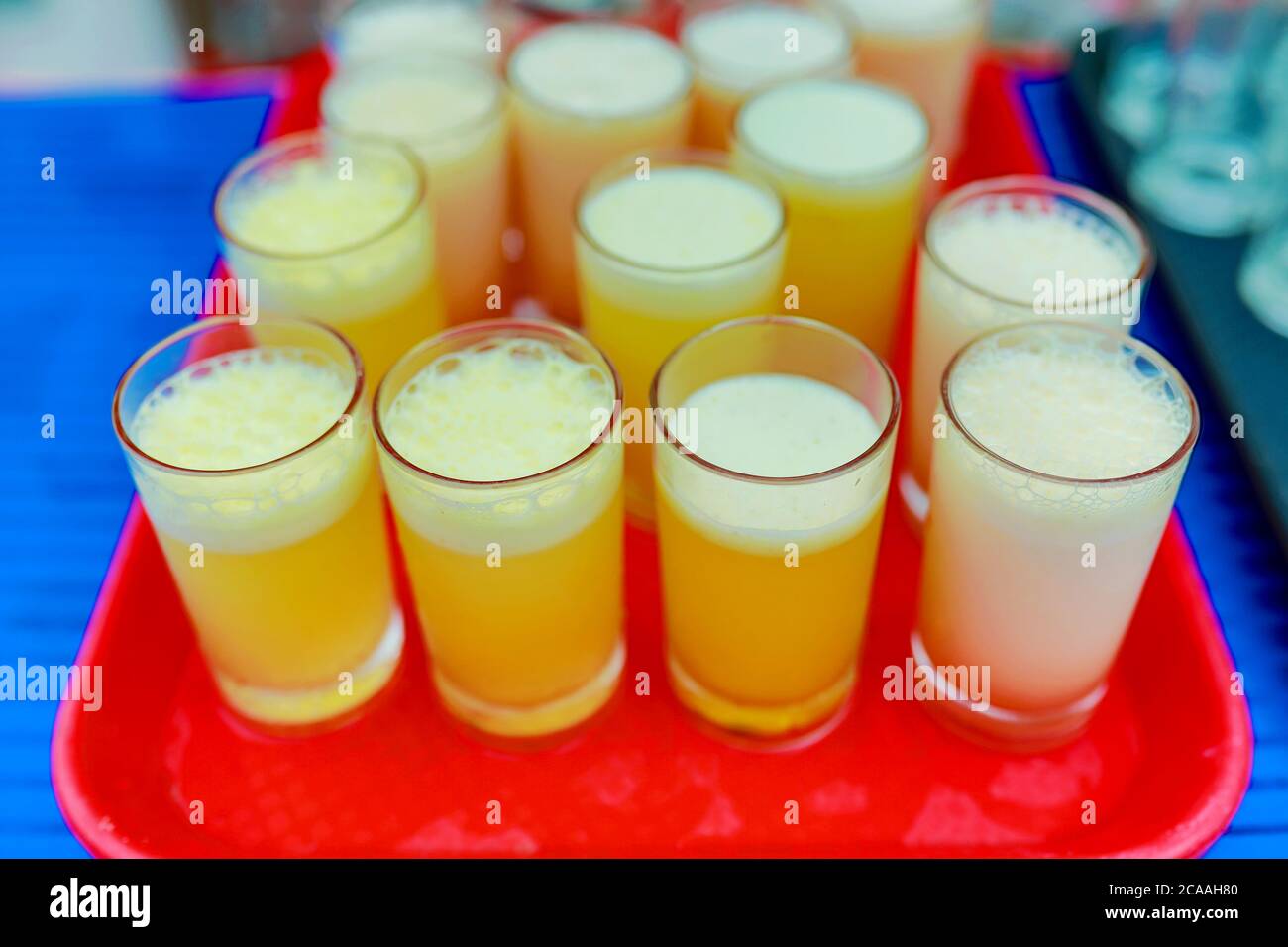 Wedding Event Catering Style Juices Recipe. Indian Welcome Drink Fresh ...