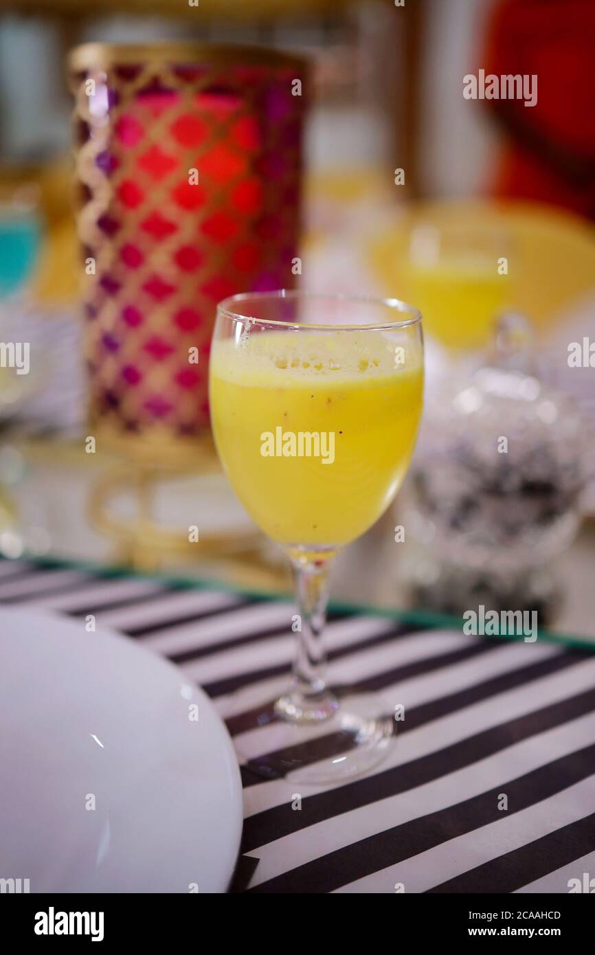 Wedding Event Catering Style Juices Recipe. Indian Welcome Drink Fresh ...