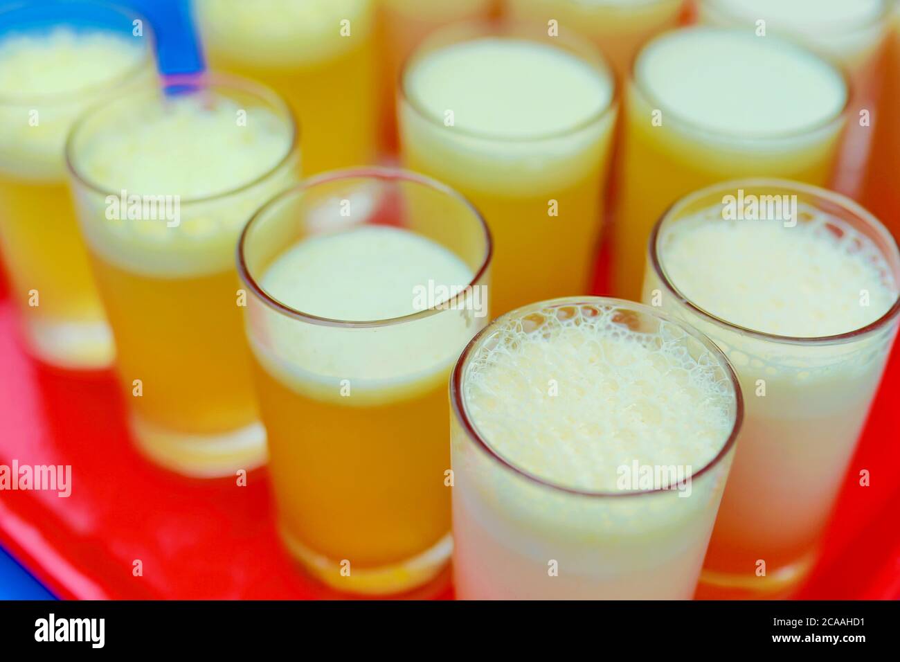 Wedding Event Catering Style Juices Recipe. Indian Welcome Drink Fresh ...